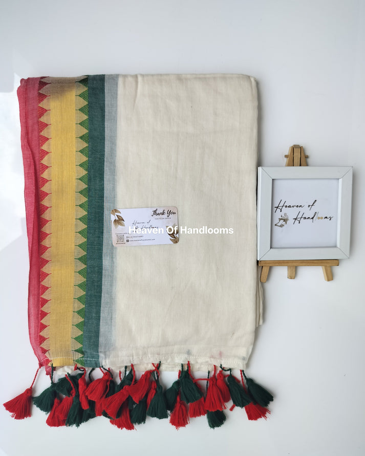 Onam-Vishu Saree - Tri Dobby – Heaven Of Handlooms